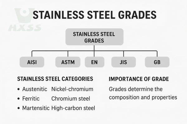 Stainless Steel Grades Equivalent: AISI, ASTM, EN, JIS, GB Guide ...