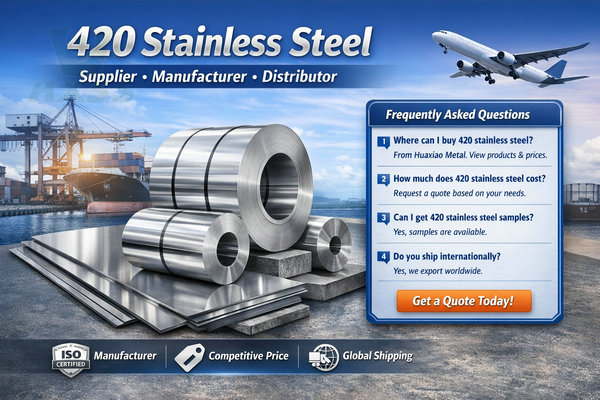 420 Stainless Steel Supplier, Manufacturer & Distributor – Complete ...