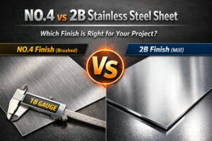 NO.4 vs 2B Stainless Steel Sheet: Finish Comparison & Buyer Guide