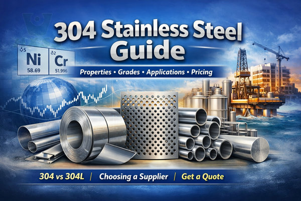 The Ultimate Guide to 304 & 304L Stainless Steel: Properties ...