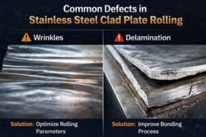 Stainless Steel Clad Plate Rolling Process: Force Calculation, Defects ...