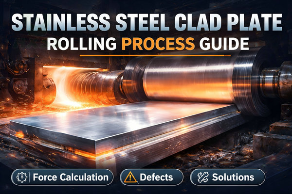 Stainless Steel Clad Plate Rolling Process: Force Calculation, Defects ...